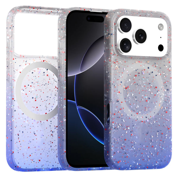 Magsafe OCS case for iPhone 17 Pro Blue/White. - Mobile Care Online
