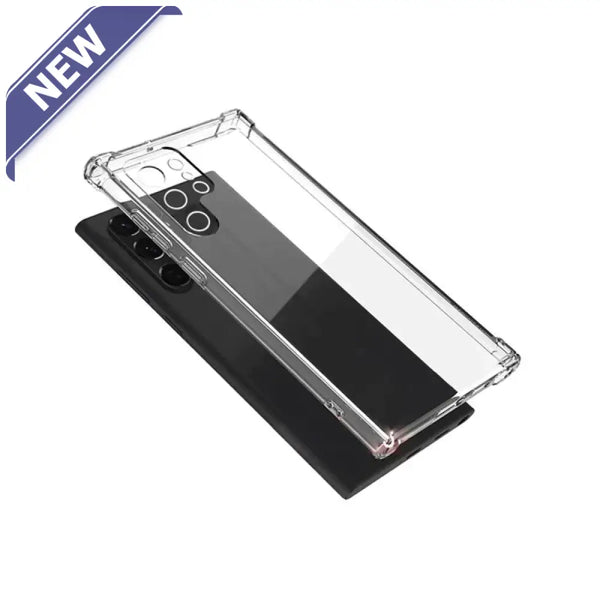 Clear gel PC TPU with edge bumper for Samsung S25 Ultra. - Mobile Care ...