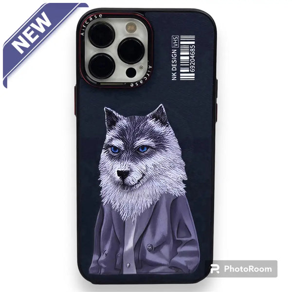 MagSafe Animated case for iPhone 16 Pro Wolf. - Mobile Care Online